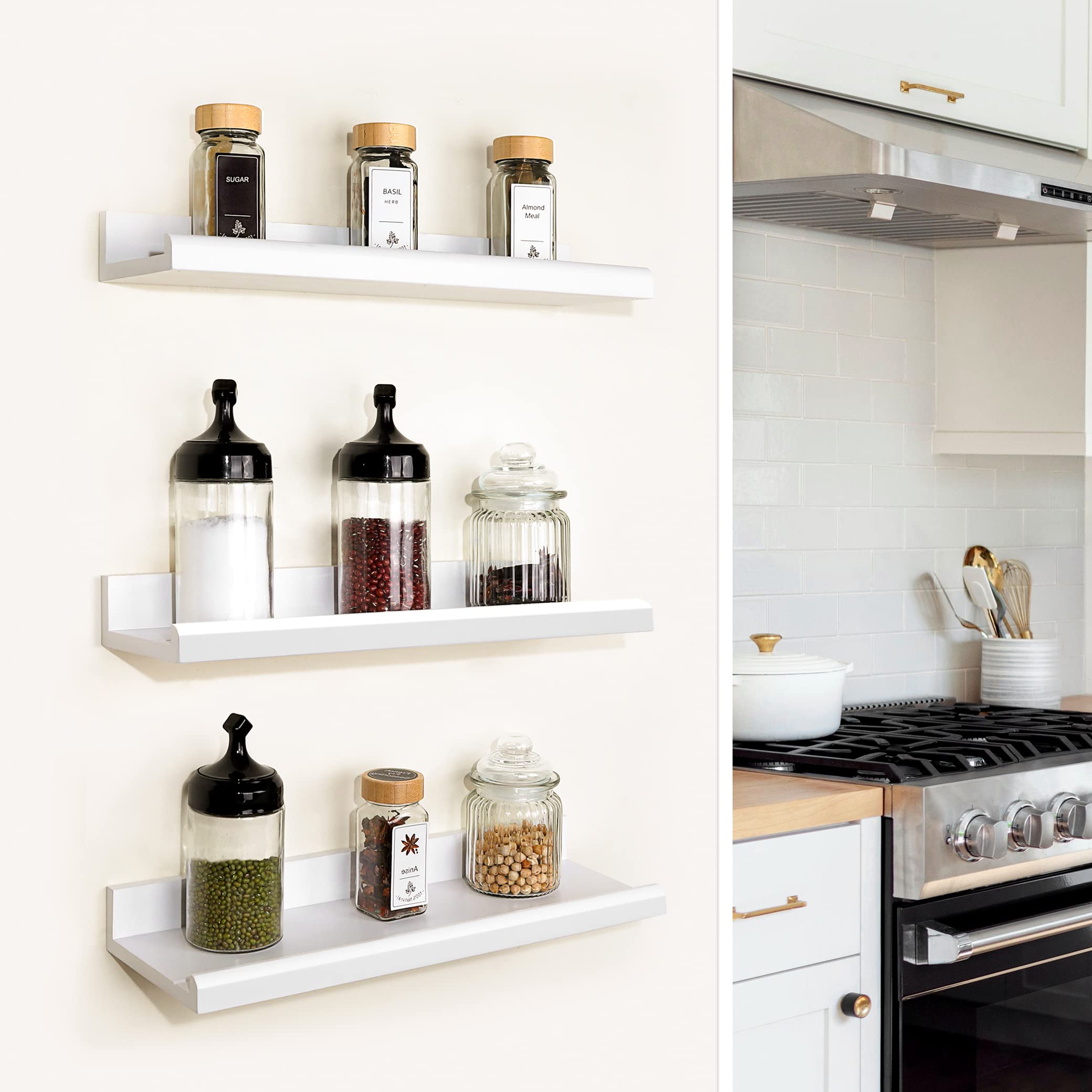 Ikea Floating Shelves Kitchen