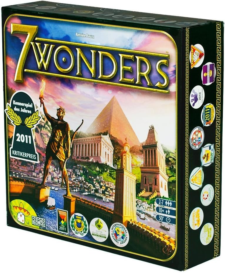 Amazon.com: 7 Wonders Board Game - Lead Your Civilization to Prosperity ...