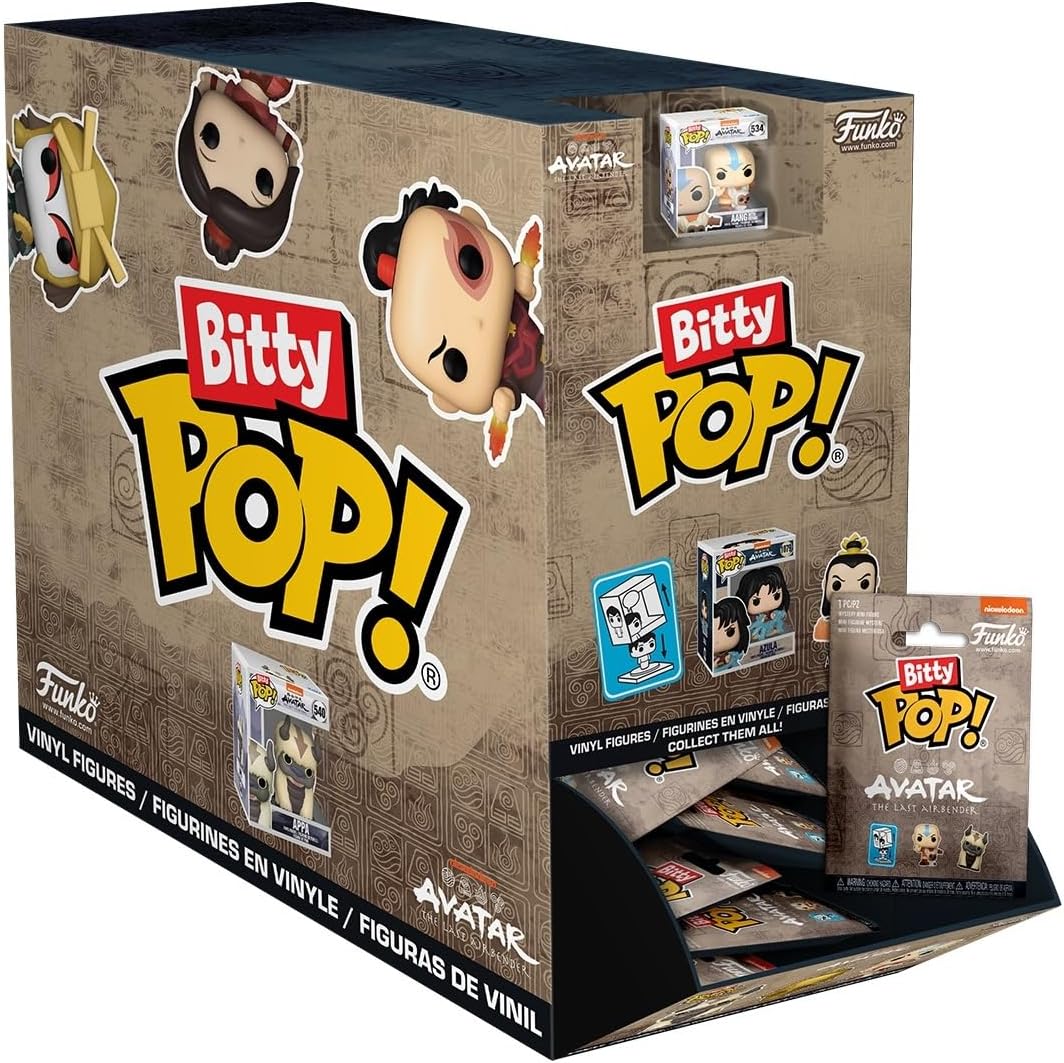 Amazon.com: FUNKO Bitty POP! Singles Animation: Avatar: Last Airbender ...