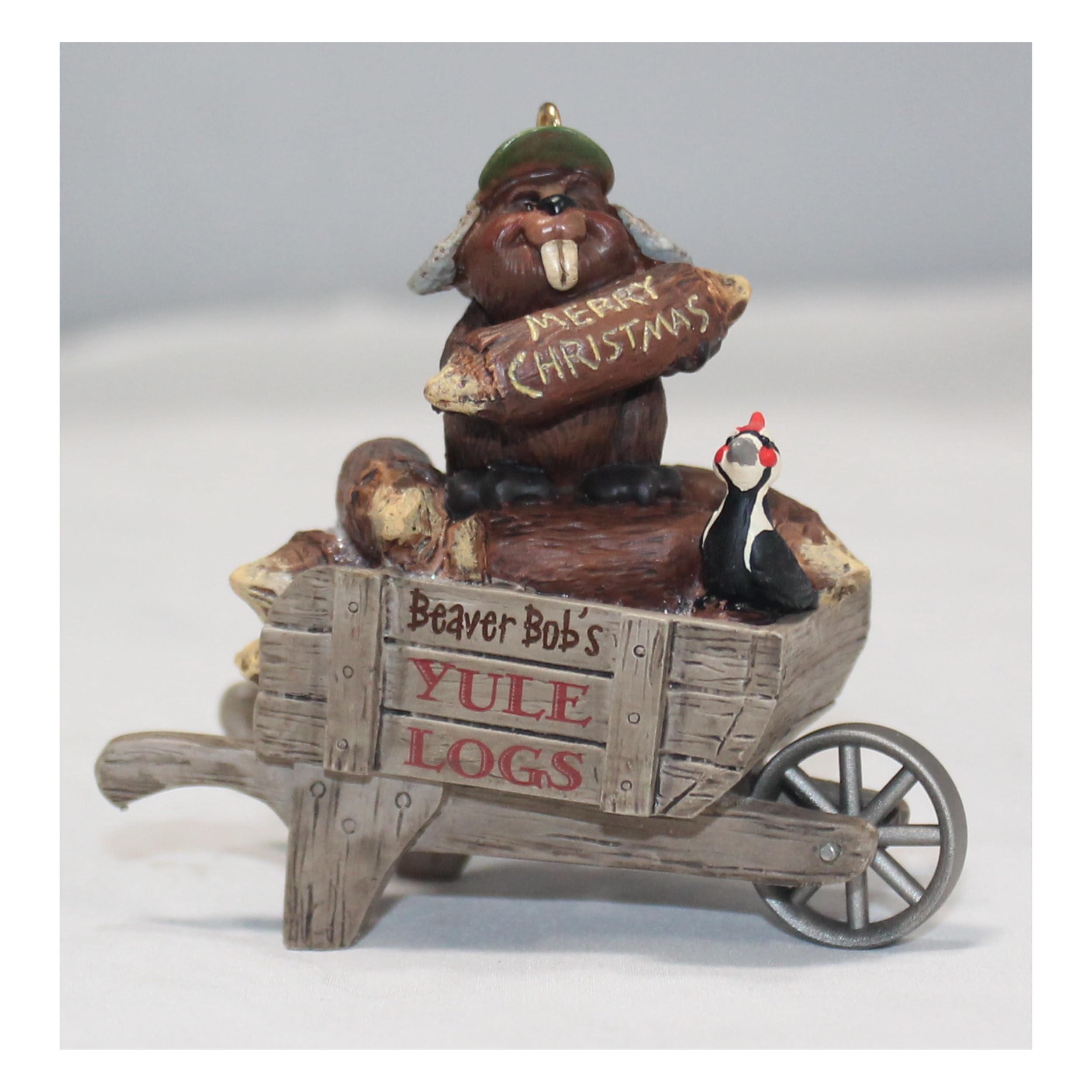 Amazon.com: 2007 Hallmark Beaver Bob's Yule Logs Ornament-Kringlewood ...