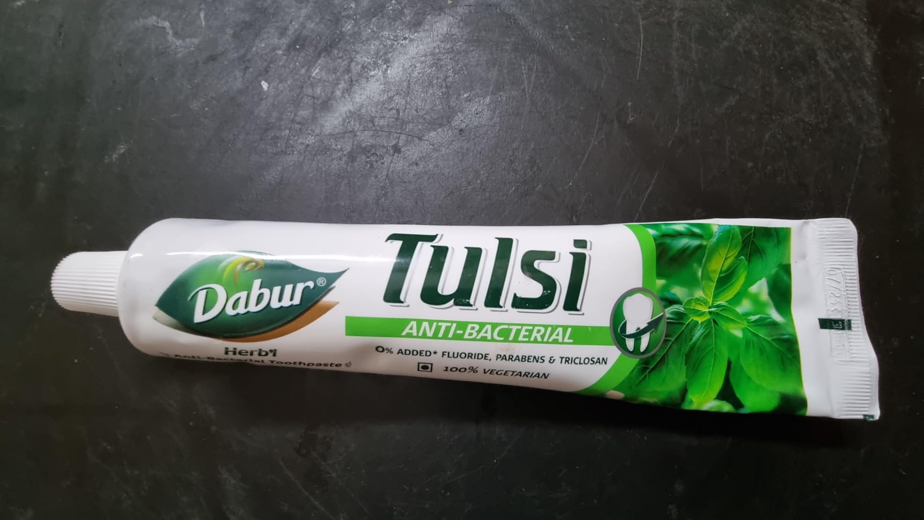 Buy DABUR Herb'L Tulsi Anti Bacterial Toothpaste-200G|No Added Fluoride ...