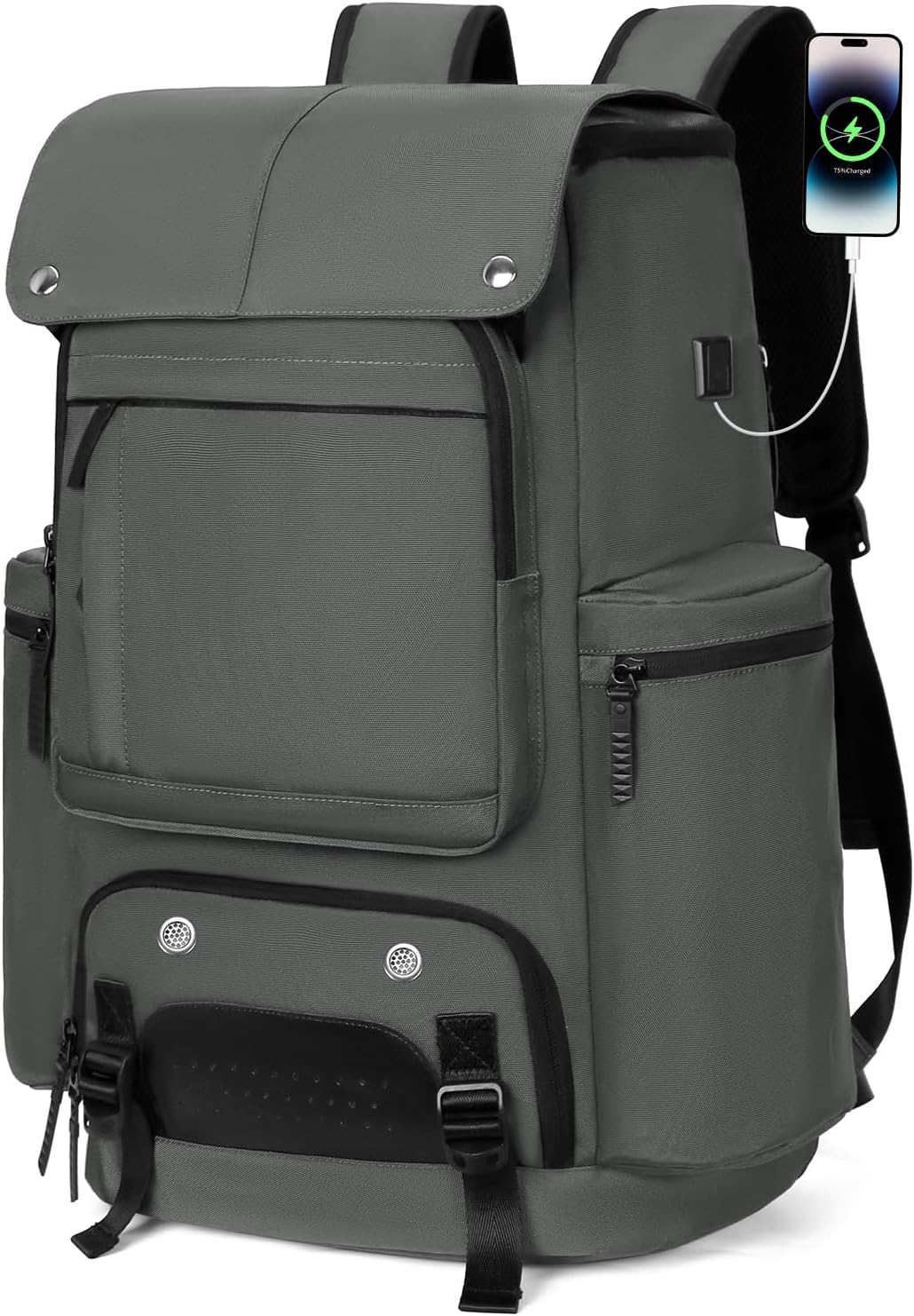 Amazon.com: FENGDONG Travel Backpack TSA Friendly Flight Approved Carry ...