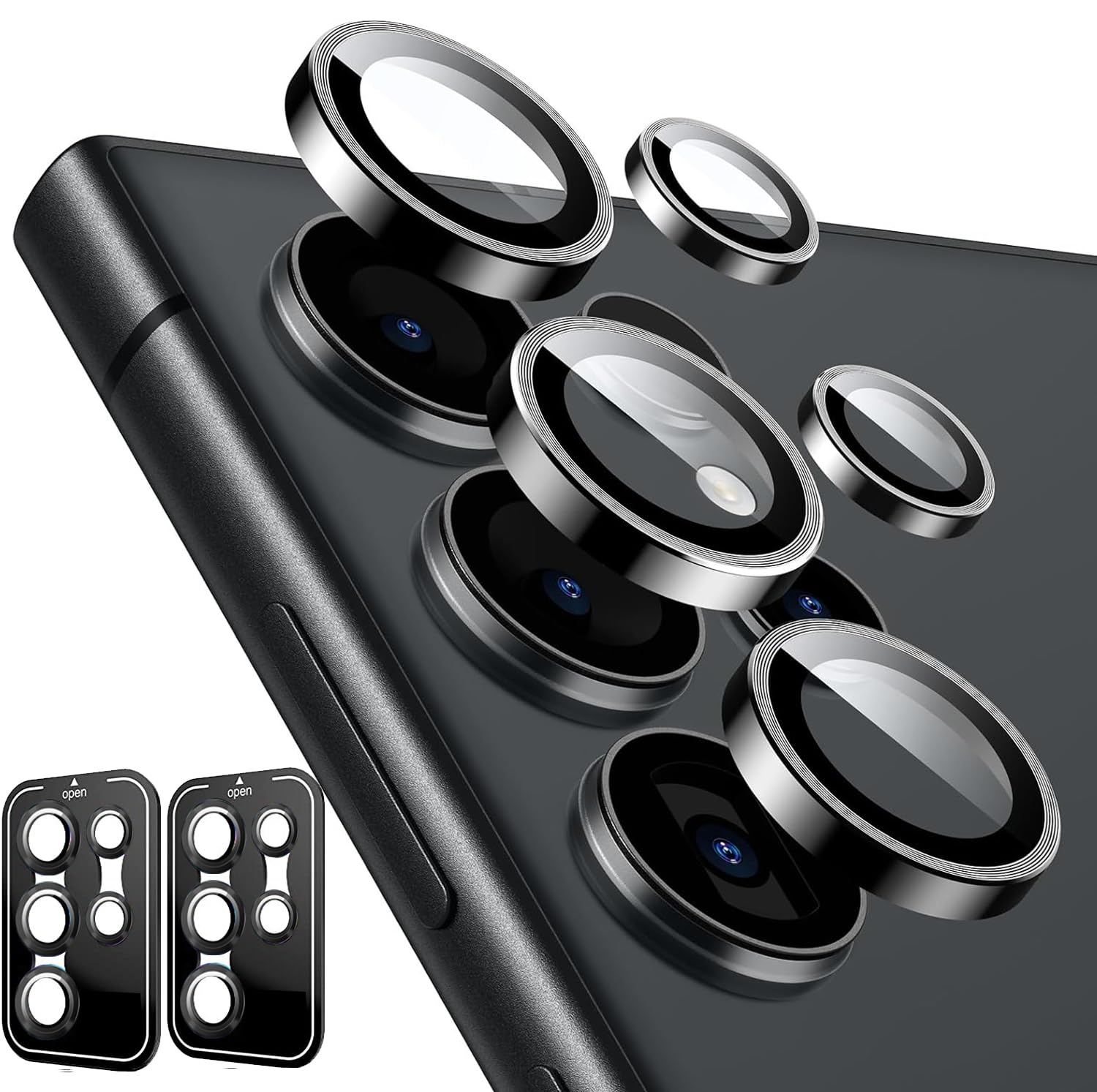Amazon.com: Zeking (2 Set) for Samsung Galaxy S25 Ultra 5G Camera Lens ...