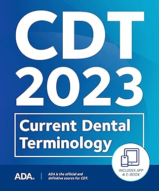 CDT 2023: Current Dental Terminology book, ebook and app: 9781684471737 ...