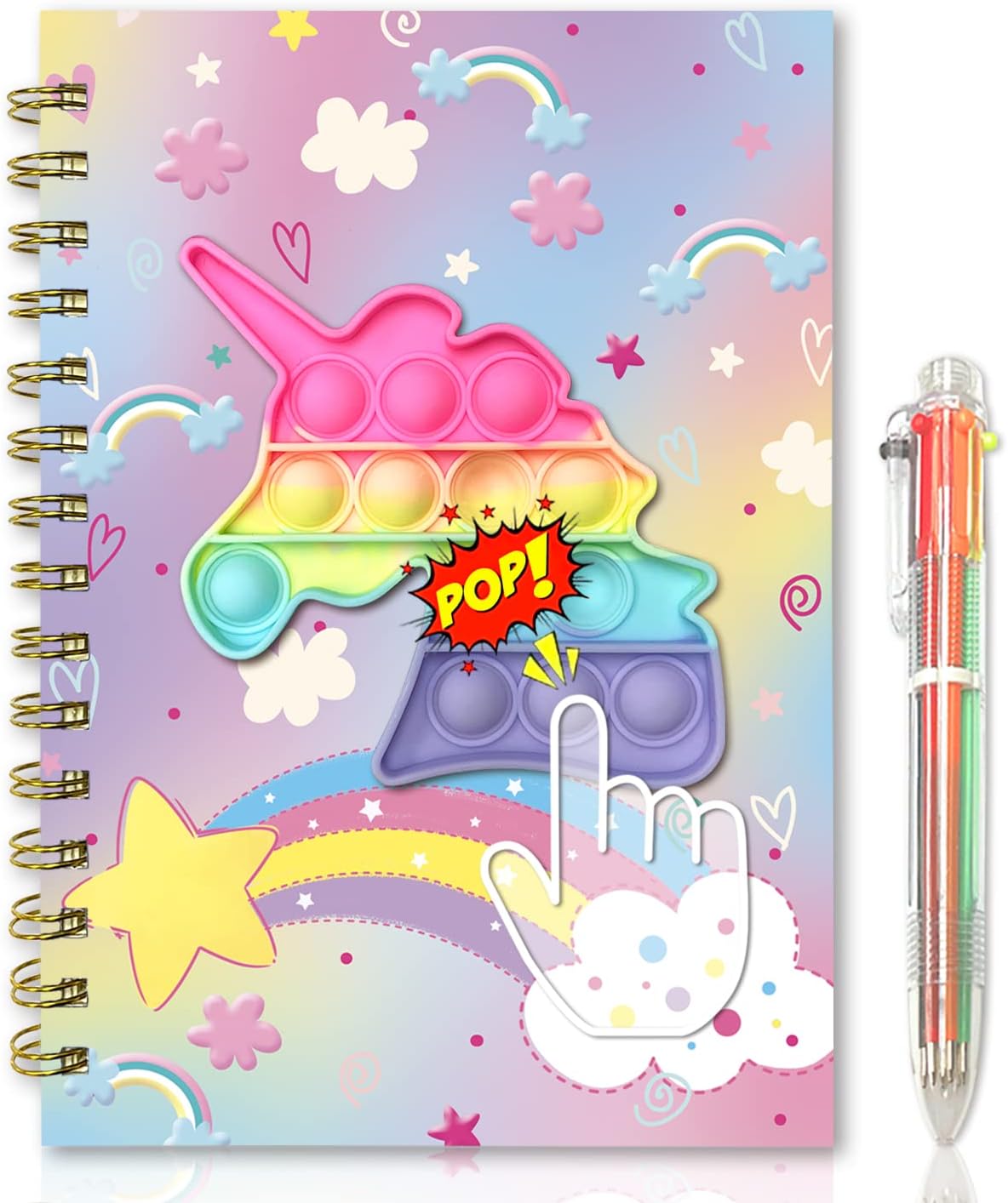 Journal Girls Purple Unicorn A6 Notebook : Amazon.co.uk: Stationery ...