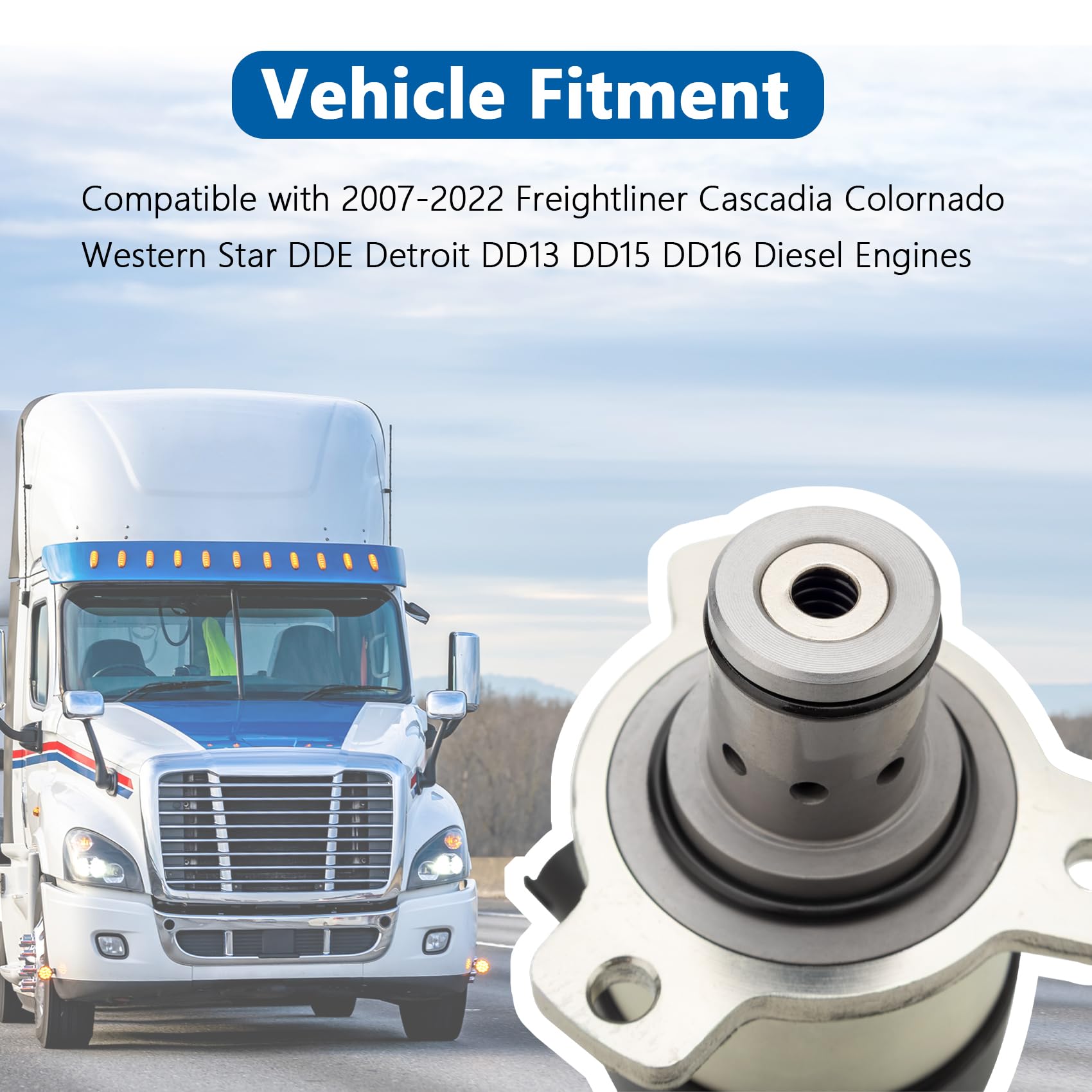Snapklik.com : A0000900069 Fuel Meter Quantity Control Valve Compatible