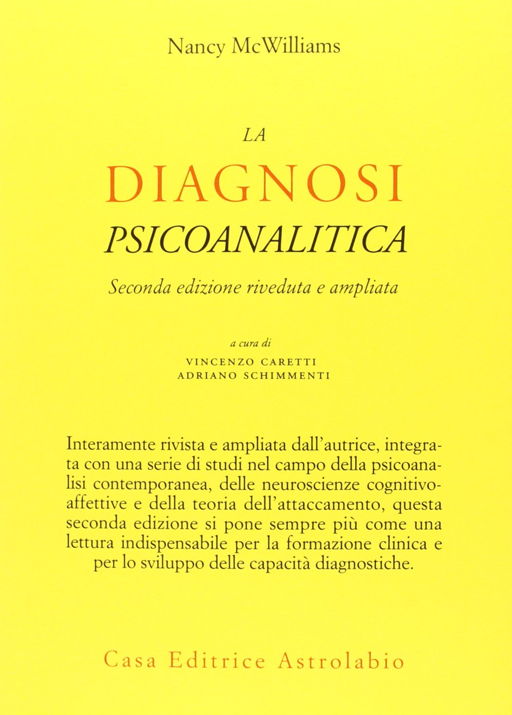 La diagnosi psicoanalitca: Amazon.co.uk: Nancy McWilliams ...