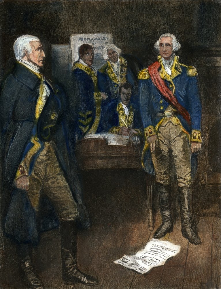 Uniforme Del Ejército De George Washington La Armada De Estados