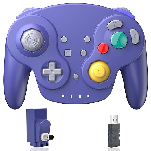 Amazon.com: 2.4 GHz Wireless GameCube Controller Switch Online ...