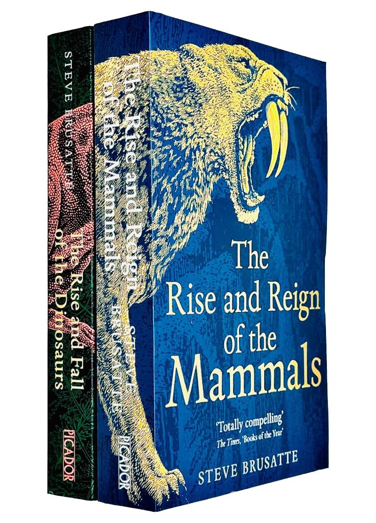 Steve Brusatte Collection 2 Books Set (The Rise and Reign of the ...