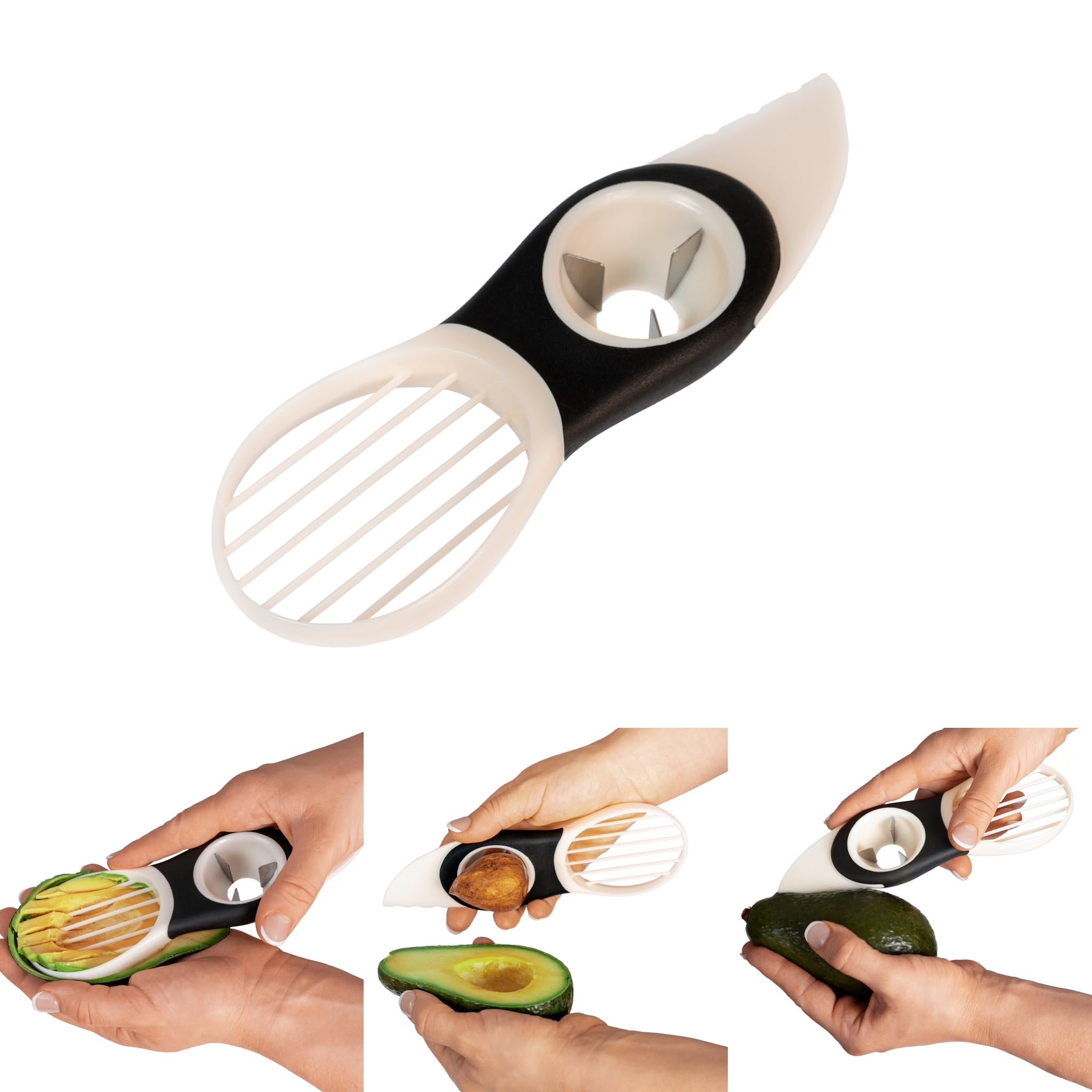 Amazon.com: Avocado Fruit Slicer Pitter 3 in 1 Banana Dragon Fruit ...