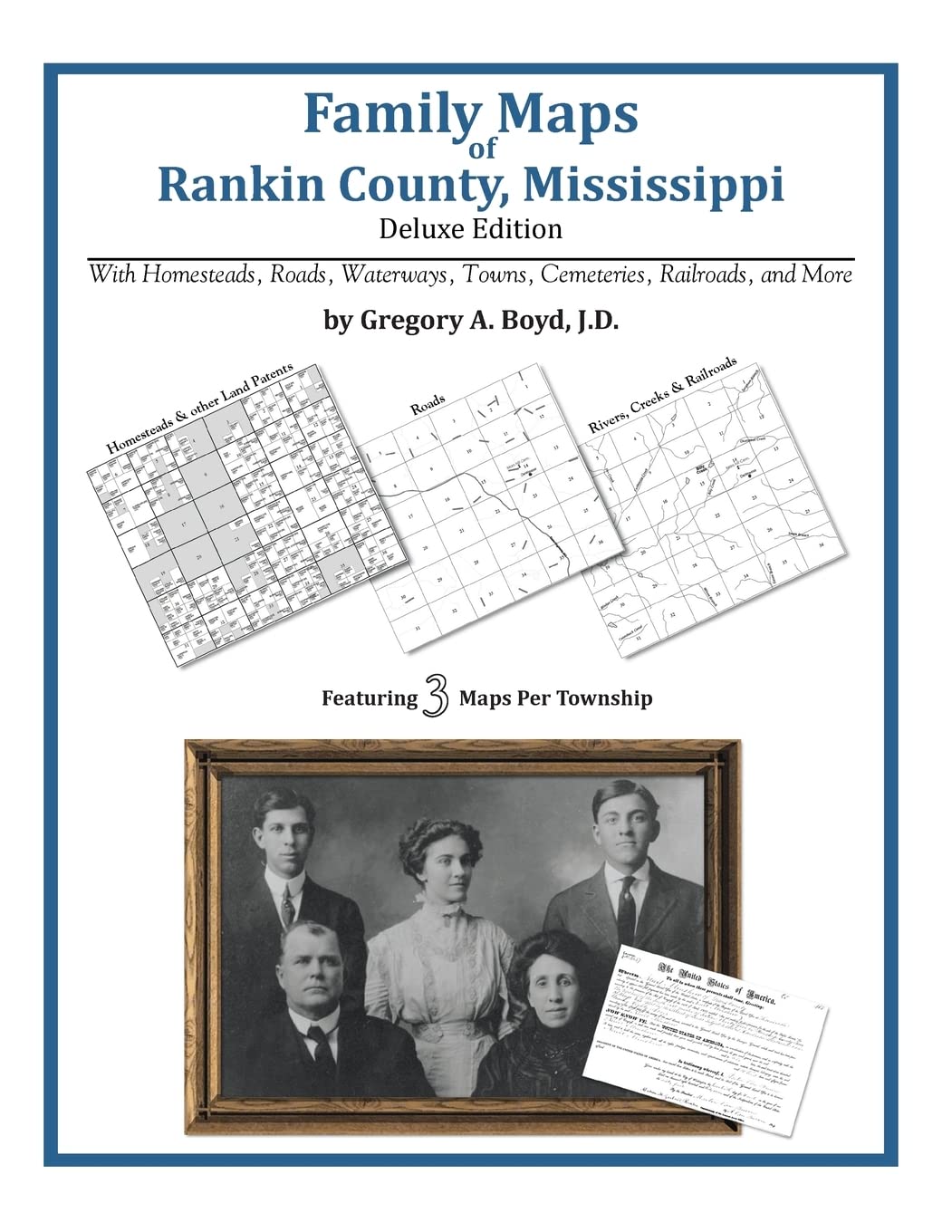 Family Maps of Rankin County, Mississippi: Boyd J.D., Gregory A ...