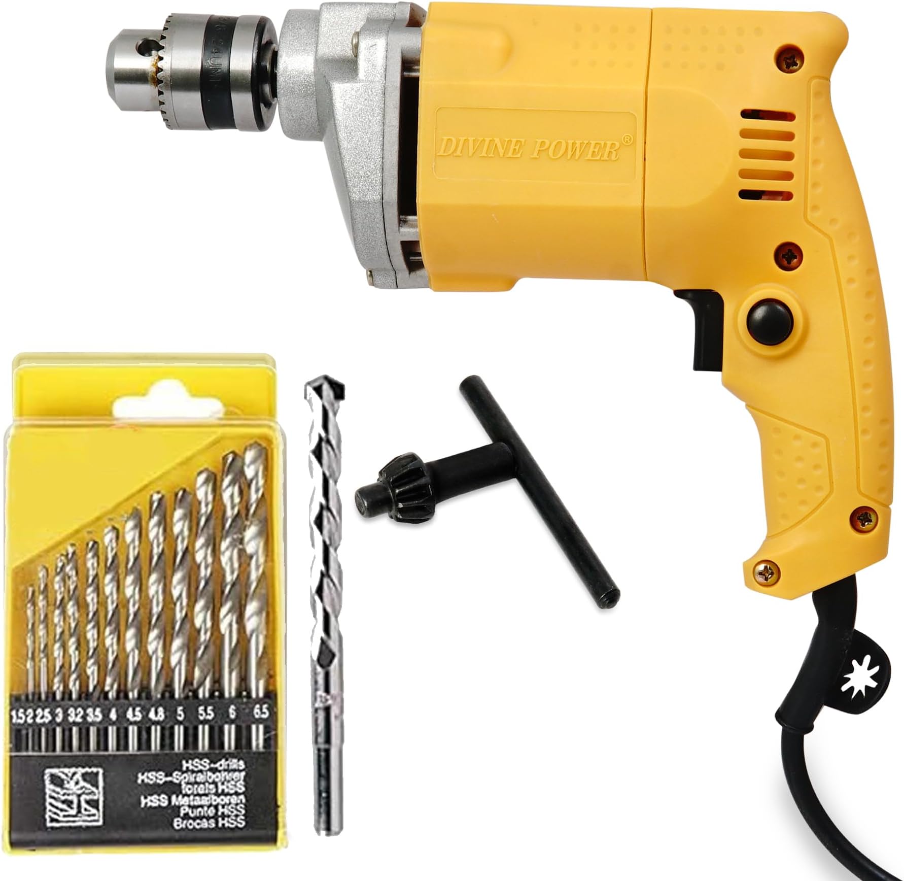 KHADIJA 650 Watt 13mm Power Impact Reverse Forward Rotation Drill ...