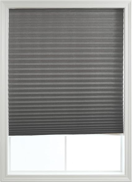 Amazon.com: Cut-at-Home Cordless 100% Blackout Cellular Fabric Pleated ...