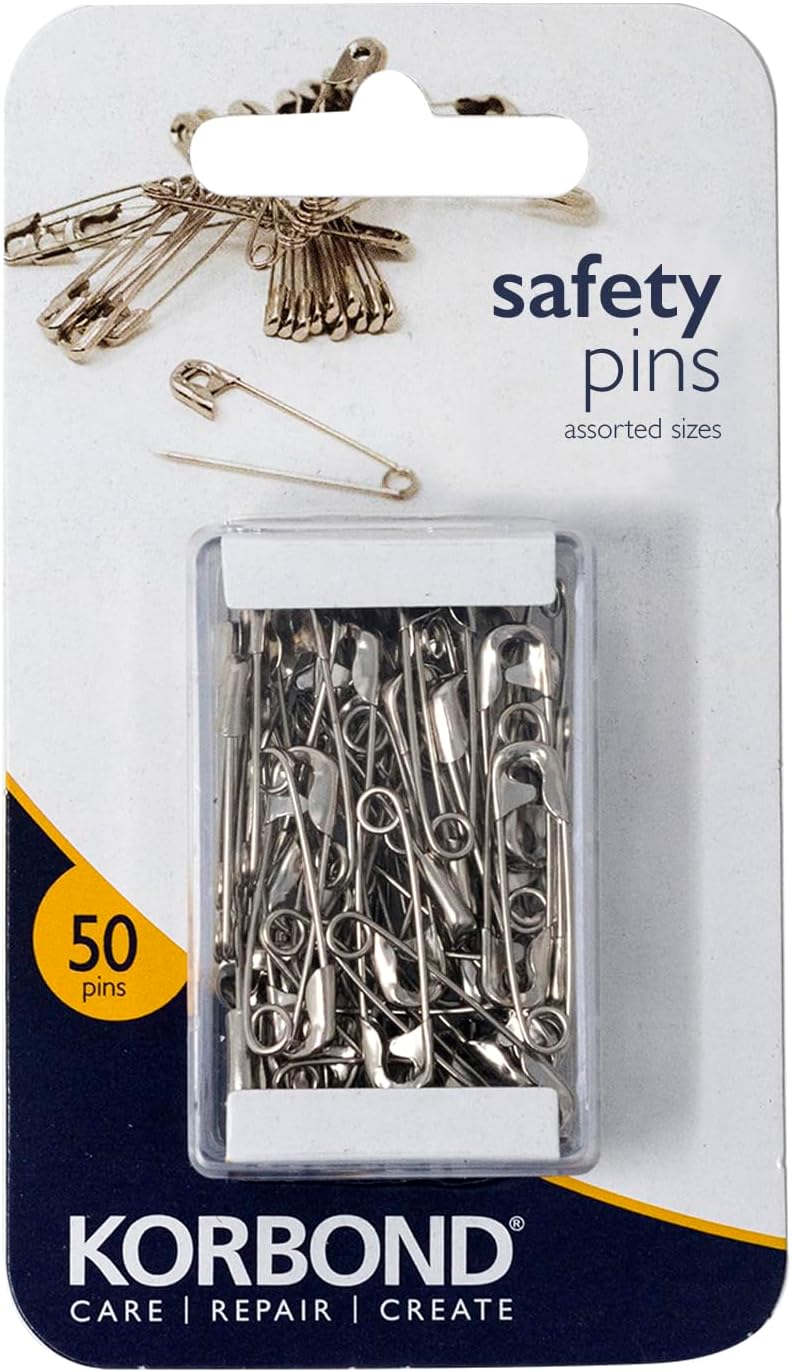 100 Small Tiny Metal Steel Mini Safety Pins 2cm 20mm Silver : Amazon.co ...