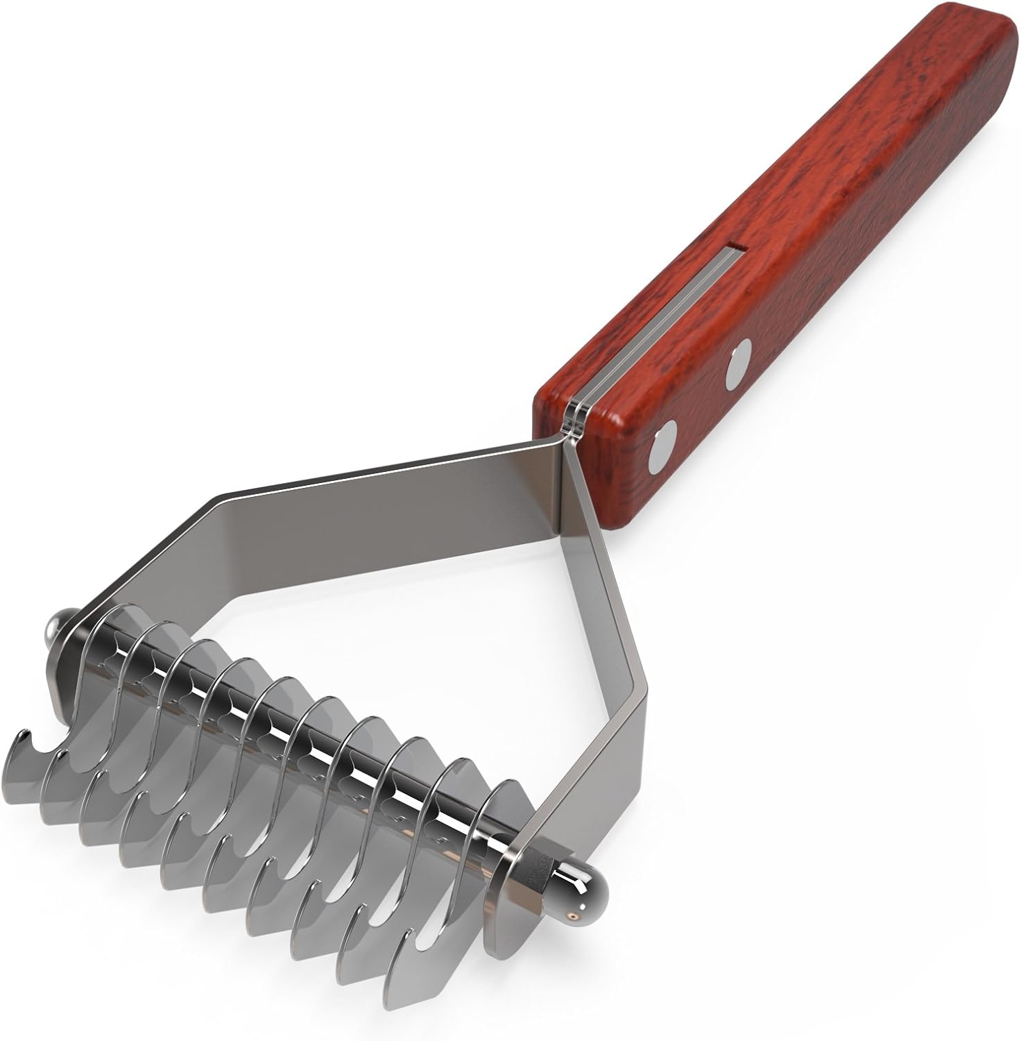 Amazon.com: SpacePaws Dog Undercoat Rake Stainless Steel Dematting Rake ...