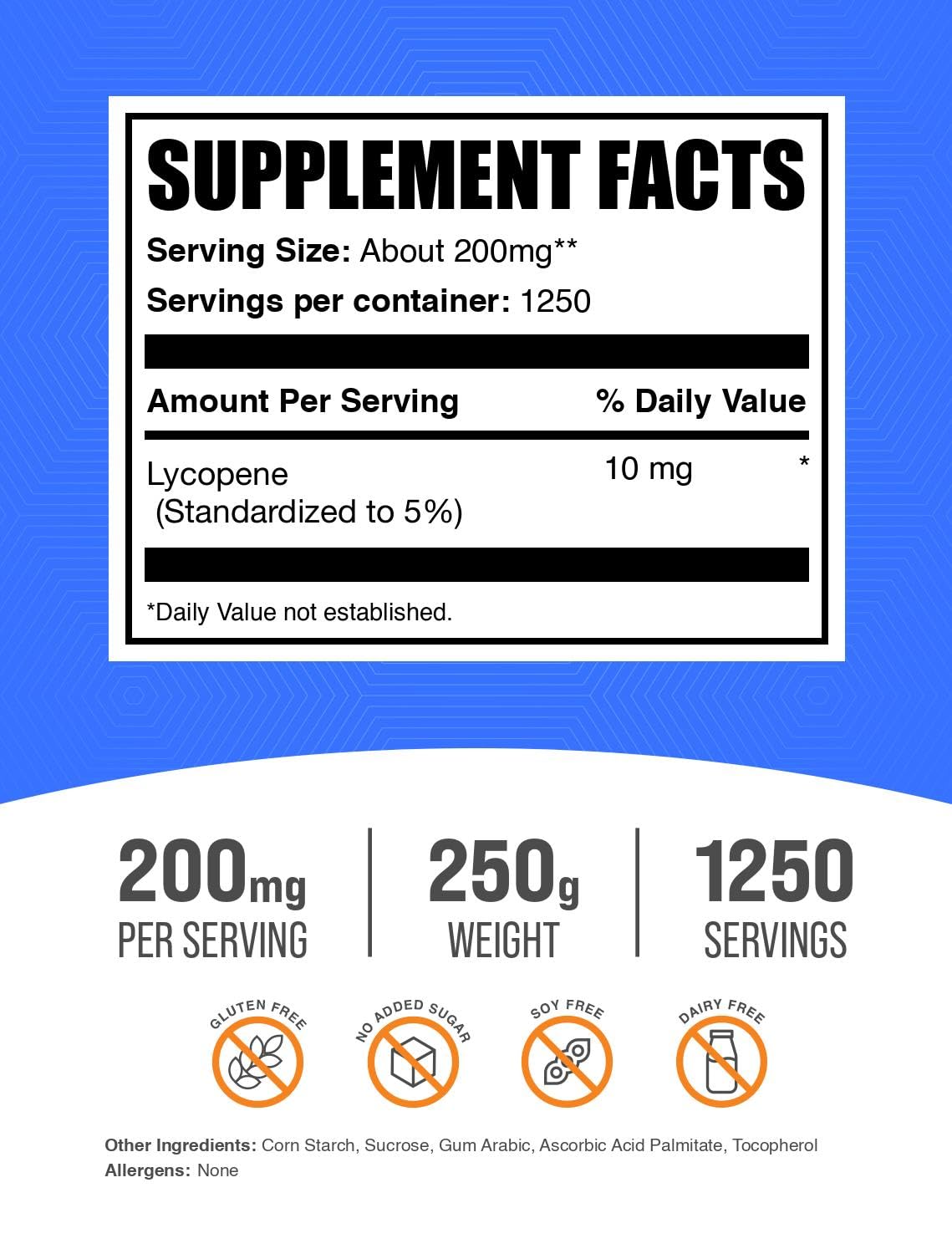 Snapklik.com : BulkSupplementscom Lycopene Powder - Lycopene Supplement ...