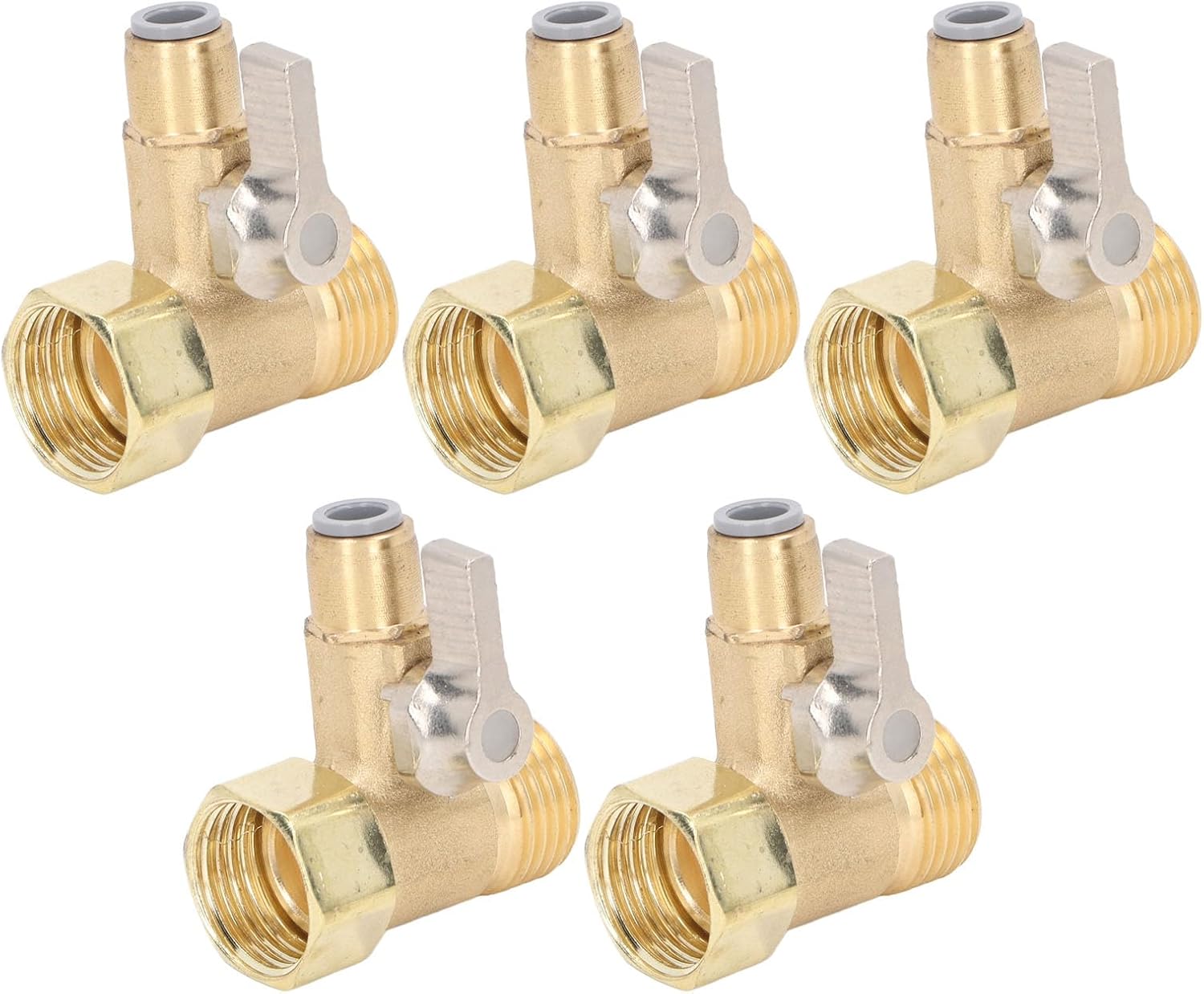 Amazon.com: Ball Valve Set, 1/4 Inch Water Purifying Ball Valve 5 Units ...