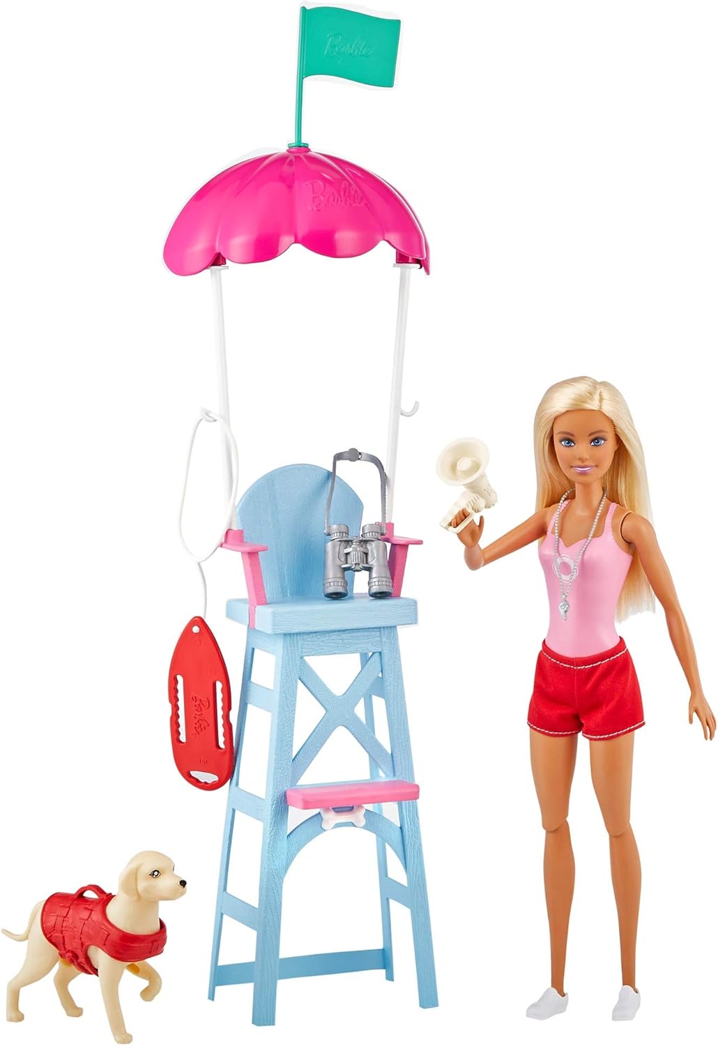BARBIE LIFEGUARD DOLL AND PLAYSET – BigaMart