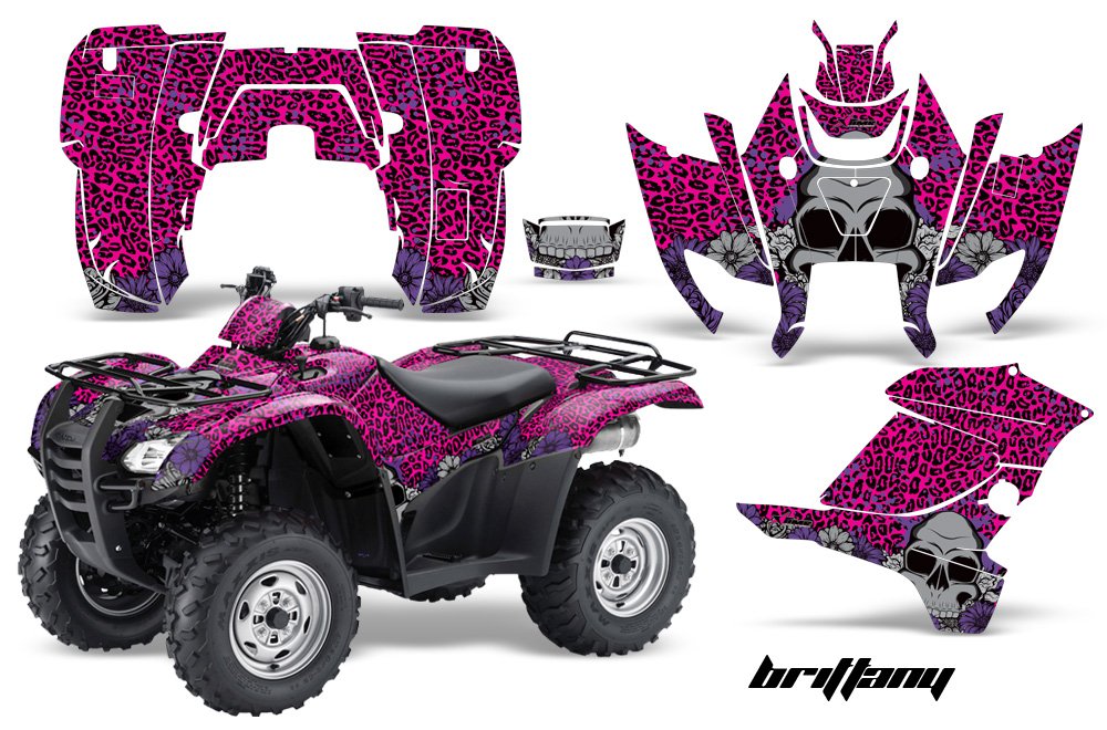 Purple Honda Atv