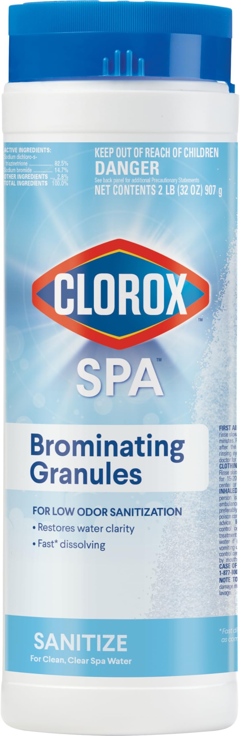 Amazon.com : Clorox® Pool&Spa™ Spa Brominating Granules, for Low, Odor ...