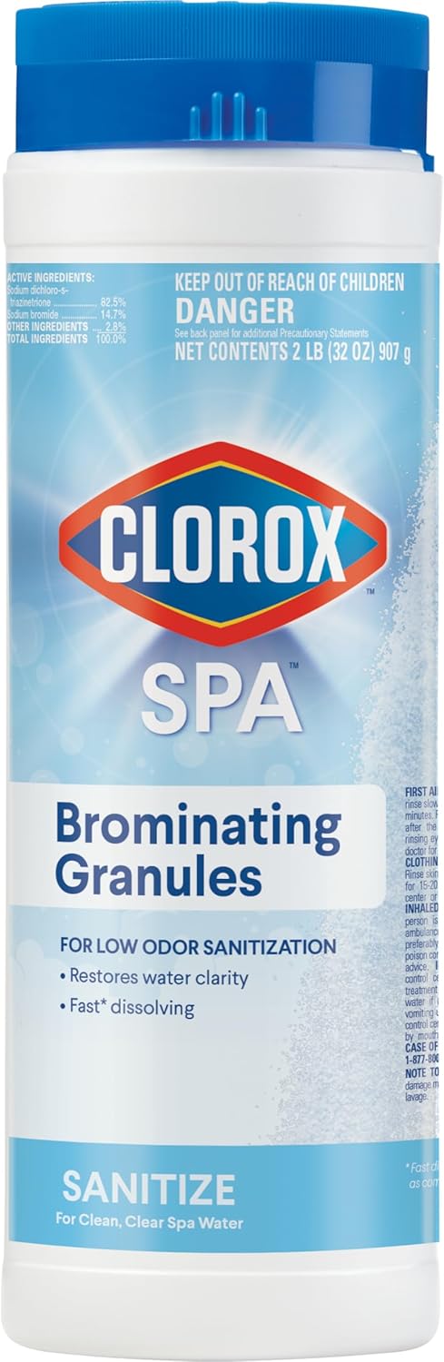 Amazon.com : Clorox® Pool&Spa™ Spa Brominating Granules, for Low, Odor ...