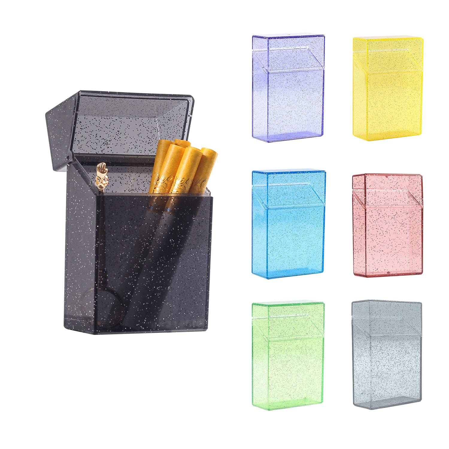 Flip Open Cigarette Case for Women, Plastic Cigarette Cases for Men ...