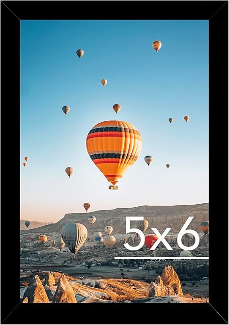 Amazon.com - JCJMY 5x6 Picture Frame Black for Wall Hanging or Tabletop ...