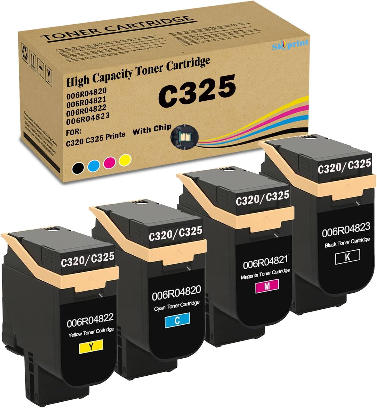 Amazon.com: Xerox Genuine C325 Black High Capacity Toner Cartridge ...