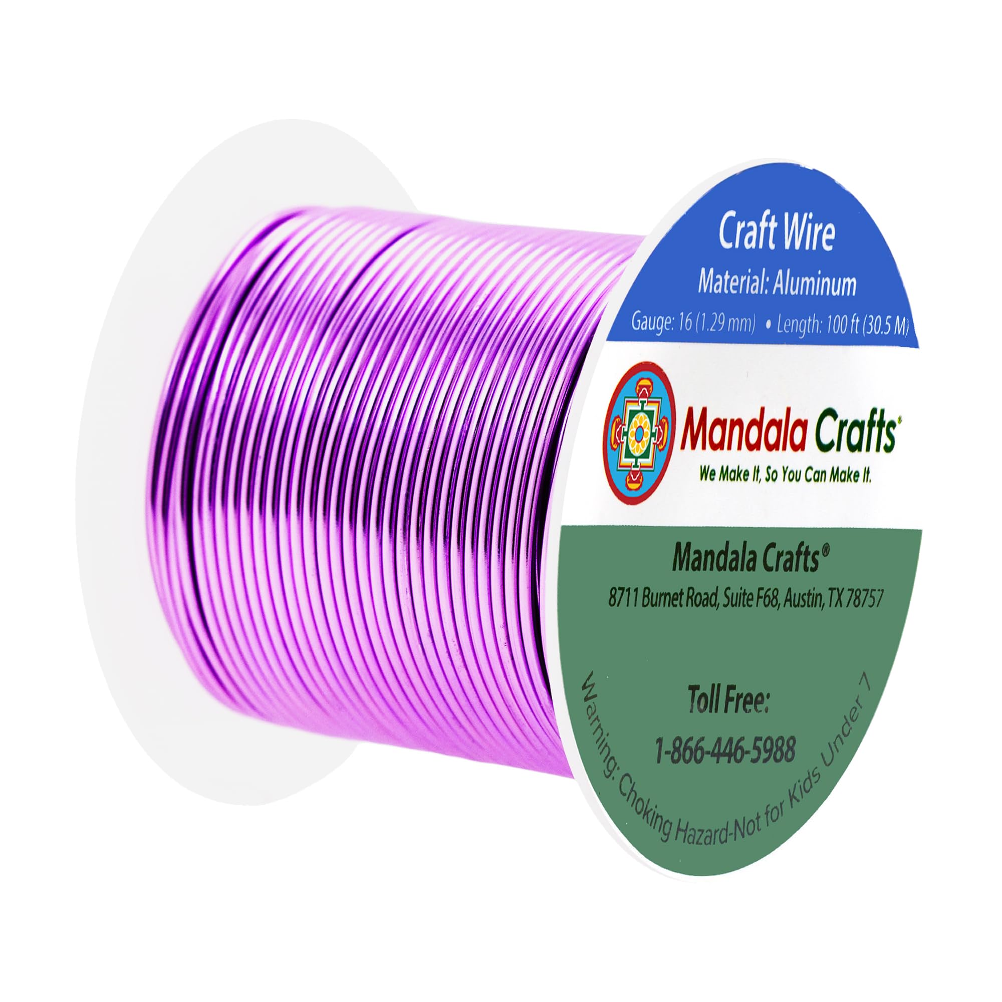 Snapklik.com : Mandala Crafts 16 Gauge Anodized Aluminum Craft Wire For ...
