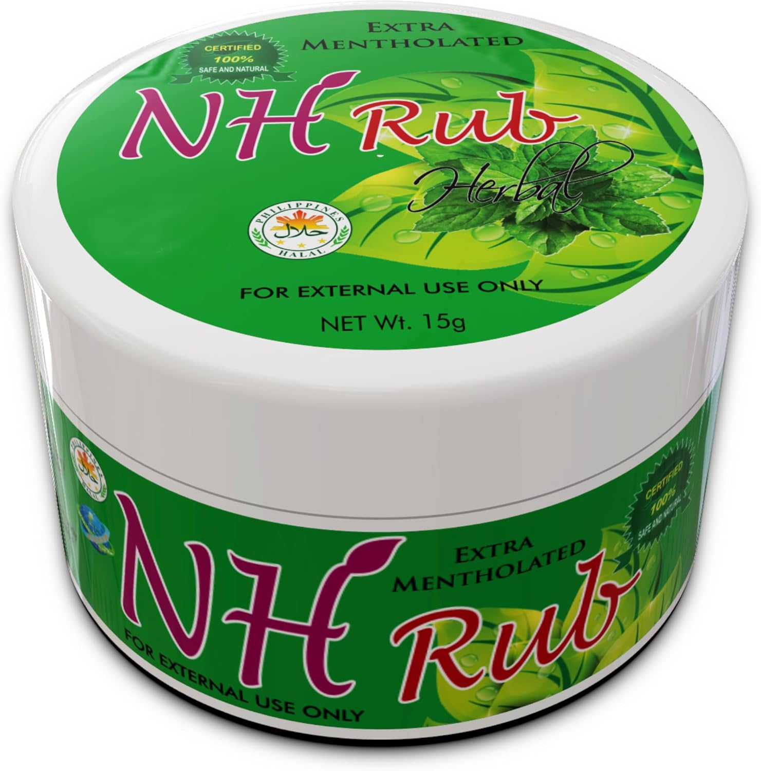 Amazon.com: NH Rub Herbal Relief Balm - Non-Greasy, Sore Muscle Rub ...