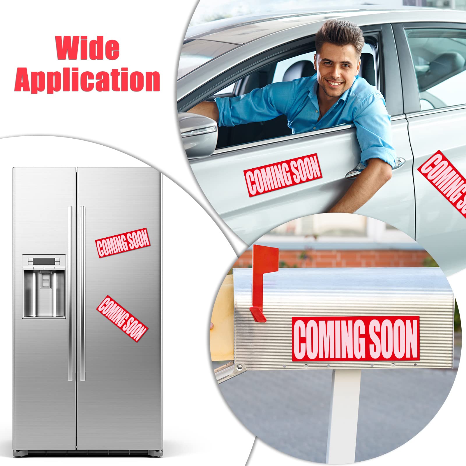 Snapklik.com : Coming Soon Sign Rider Reusable Magnetic Real Estate 11. ...