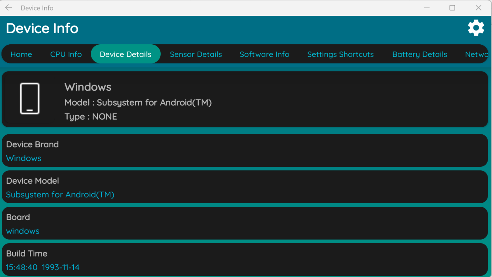 Aplicación Device Info - Find Your Device Information en Amazon Appstore