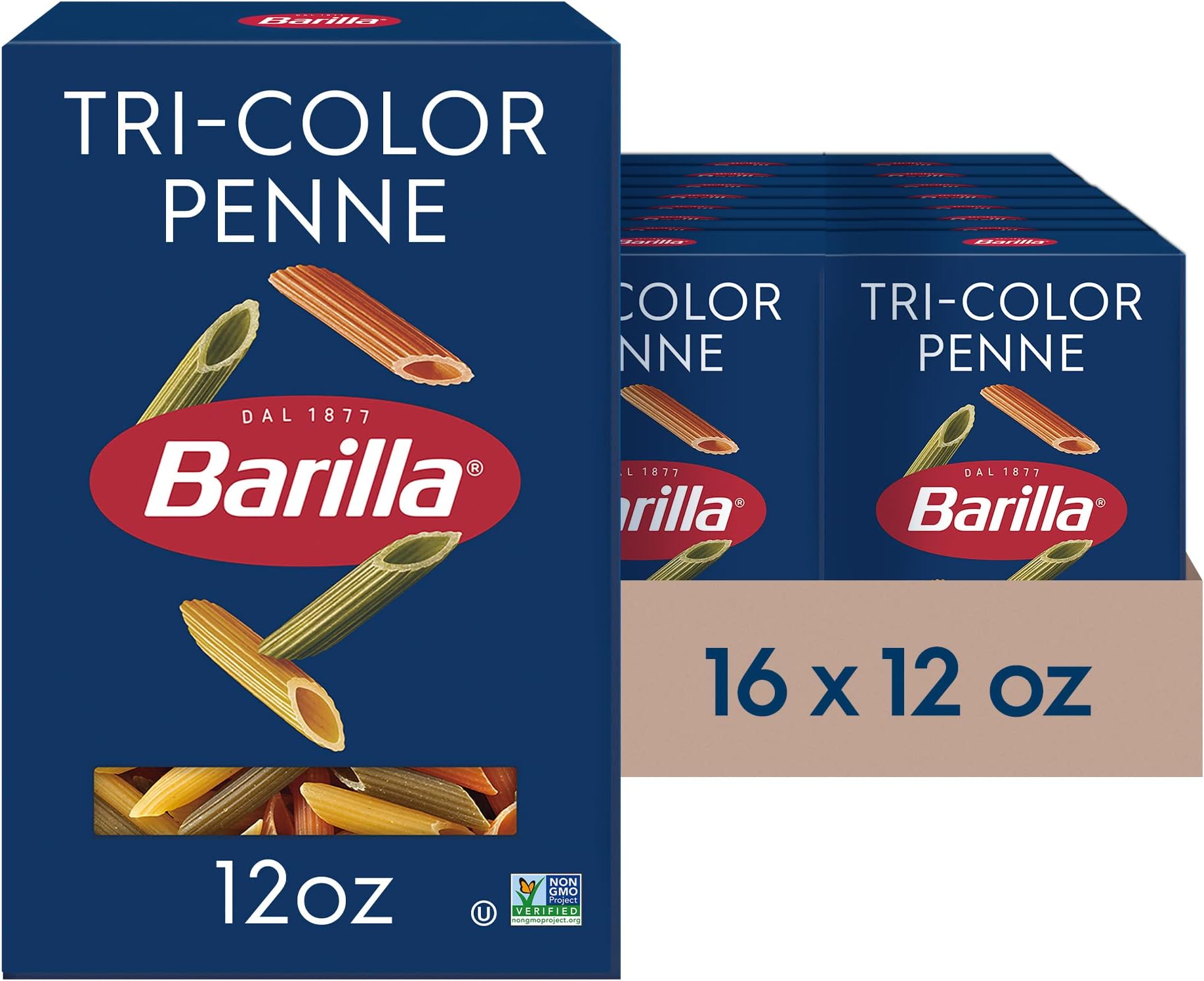 Amazon.com : Barilla Ditalini Pasta, 16 oz. Box - Non-GMO Pasta Made ...