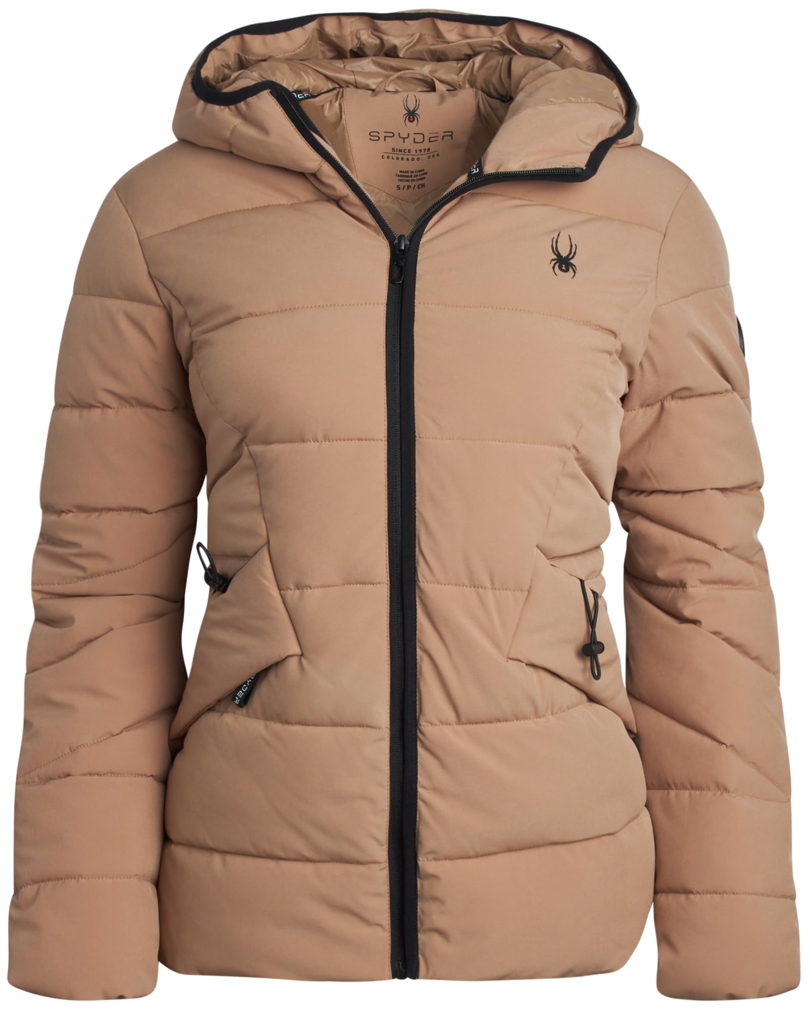 Amazon.com: Spyder Women's Puffer Jacket - Water-Resistant Insulated ...