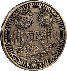 Decision Making Coin-Yes/No Coin-Good Luck Commermorative Collection ...