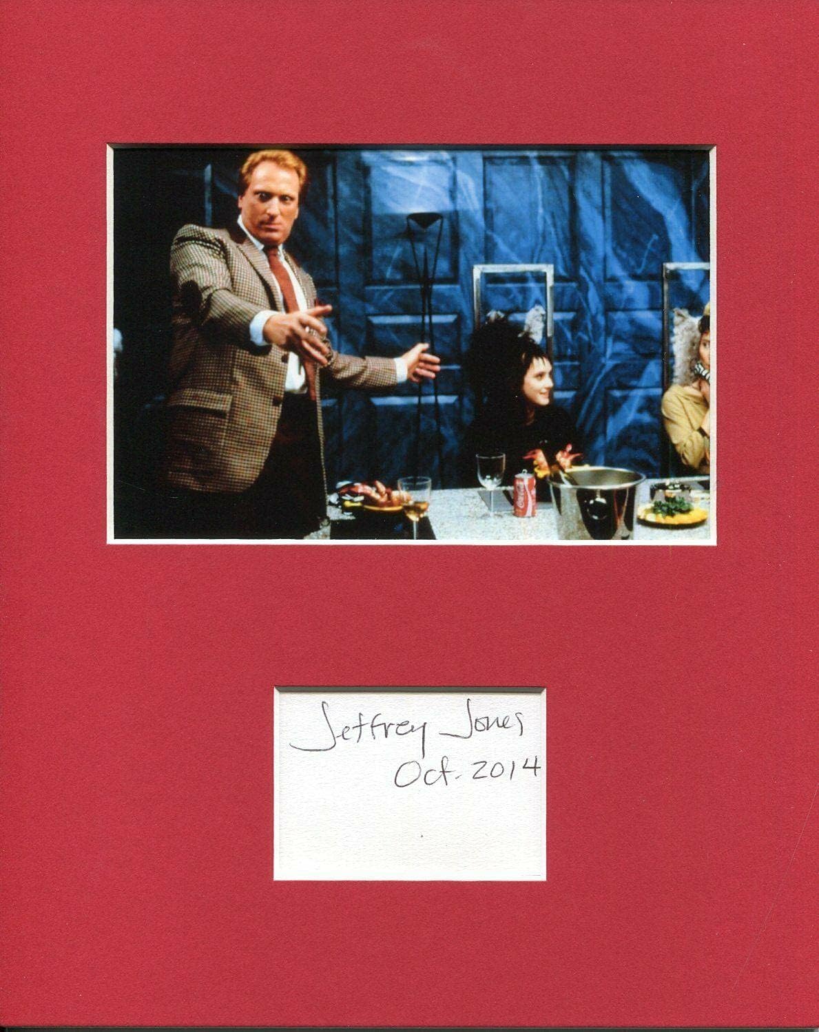 Jeffrey Jones Beetlejuice Charles Deetz Signed Autographed Photo ...