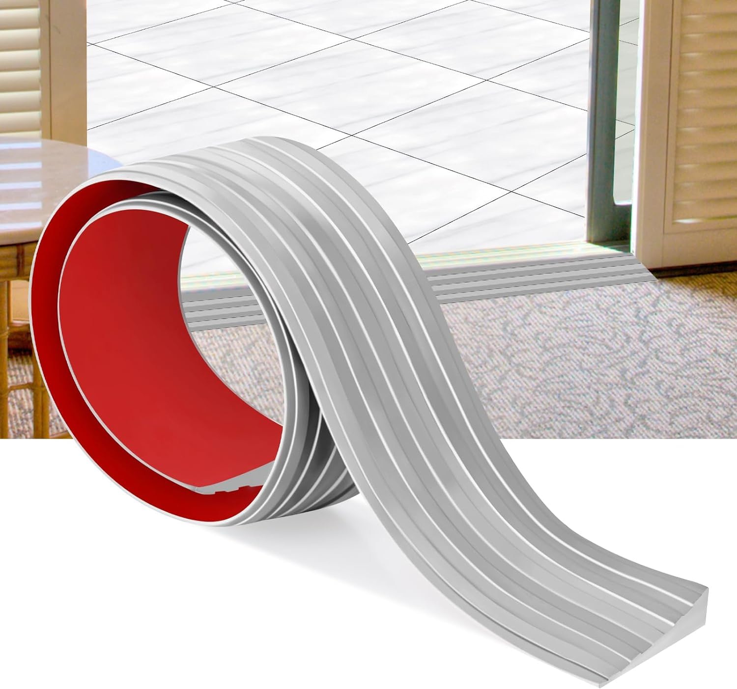 Snapklik.com : Threshold Ramps For Doorways, 0.4 Rise Rubber Door ...