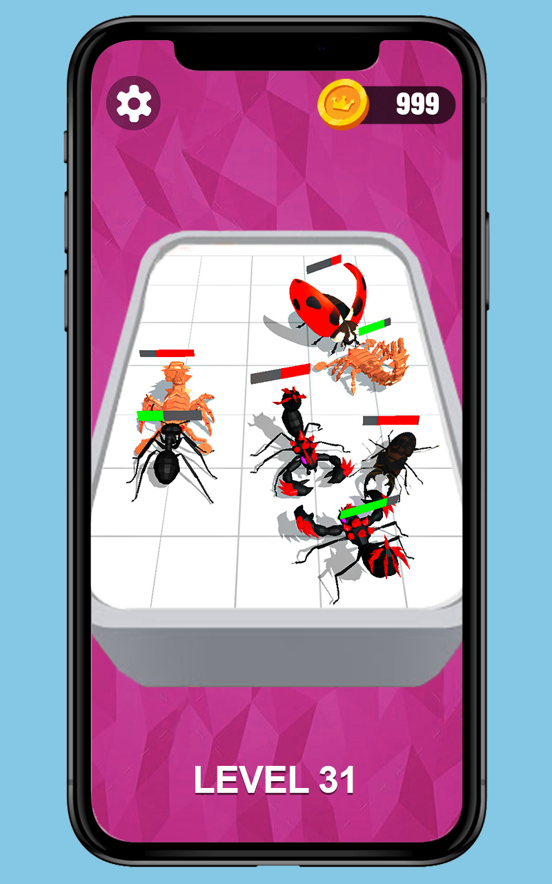 Merge Ant Monster Battle Master: Insect Fusion Fight Challenge War ...