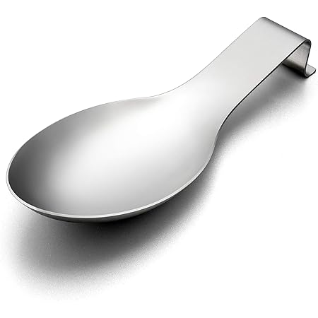 Amazon.com: VanlonPro Stainless Steel Spoon Rest, Spatula Ladle Holder ...