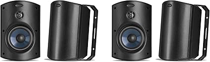 Amazon.com: Polk Audio Atrium5 All Weather Outdoor Loudspeakers - 4 ...