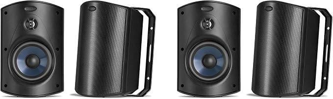 Amazon.com: Polk Audio Atrium 5 All Weather Outdoor Loudspeakers - 4 ...