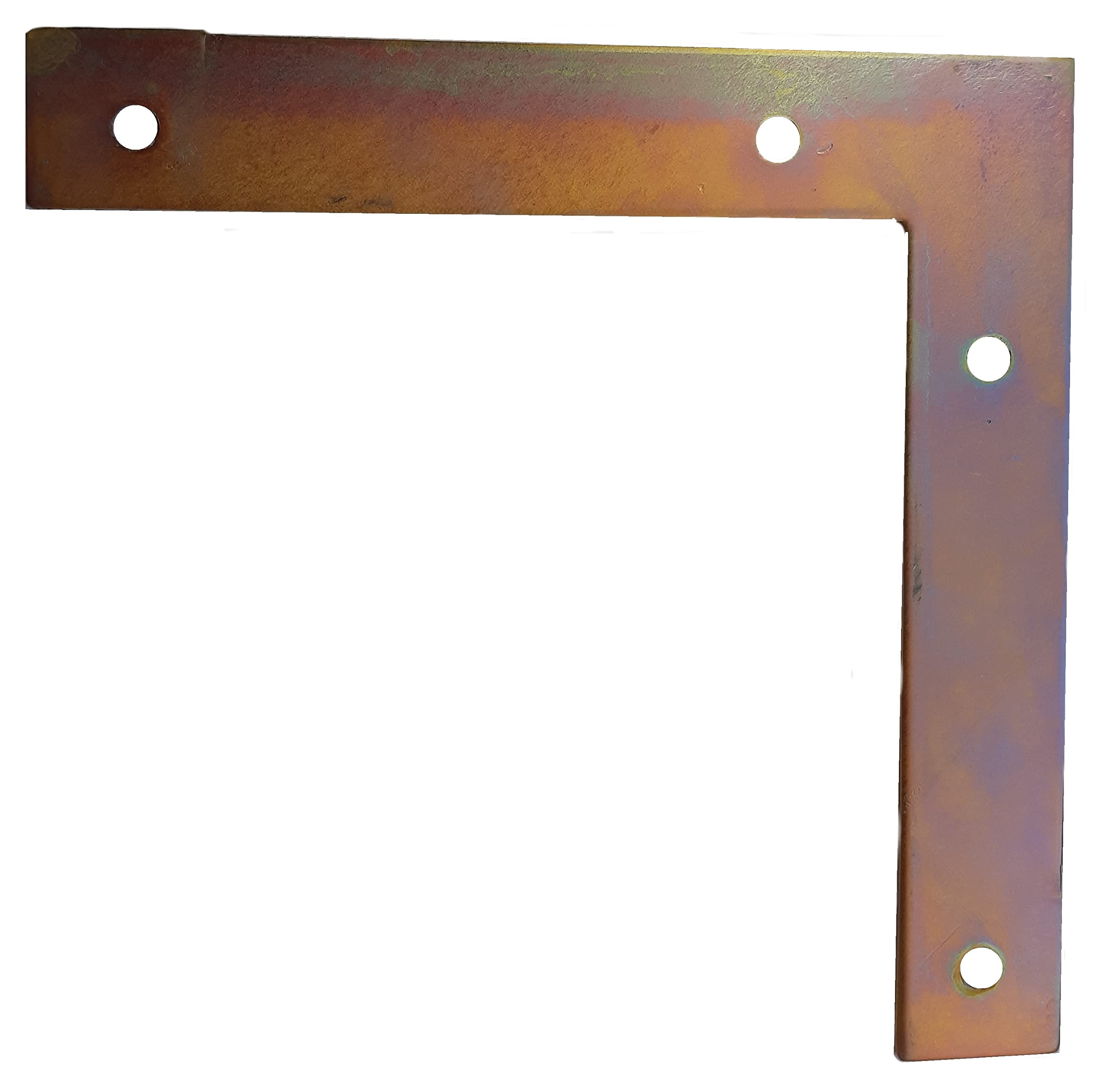 Flat L Shape Pack of 10pcs Joining Plates Bracket for Wood Size: 6″ x 6 ...