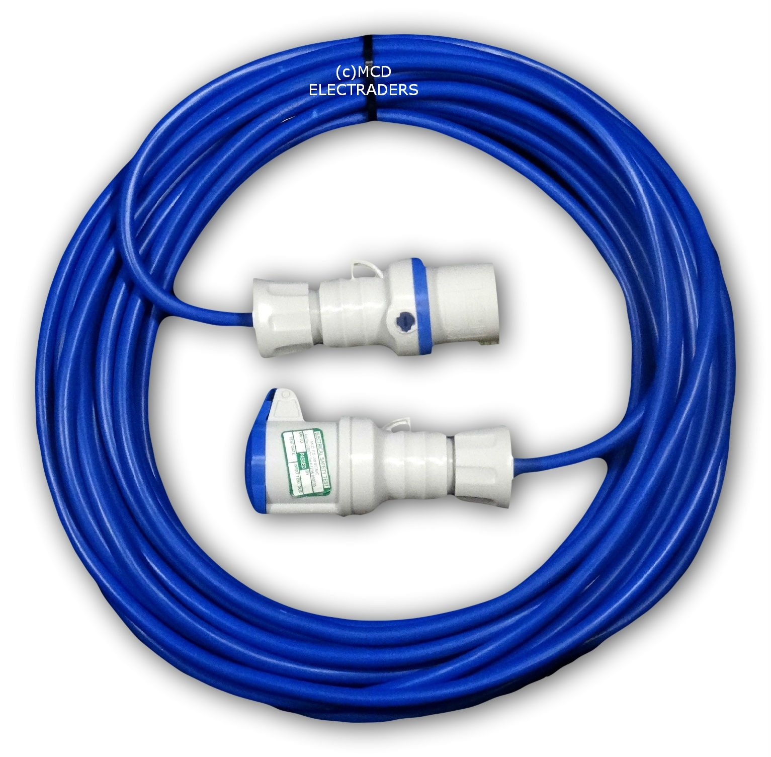 Prime Electrical 15 Metre Blue Caravan Hook Up/Extension Cable 2.5mm ...