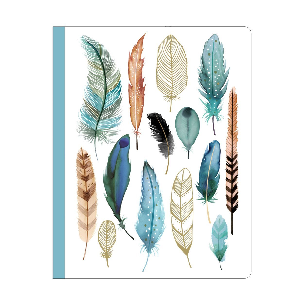 Amazon.com: Feathers Deluxe Spiral Notebook: 9780735352742: Galison ...