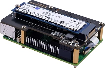 Amazon.com: GeeekPi M.2 NVMe to Pice Adapter for Raspberry Pi 5, Support M.2 NVMe SSD 2230 2242 ...