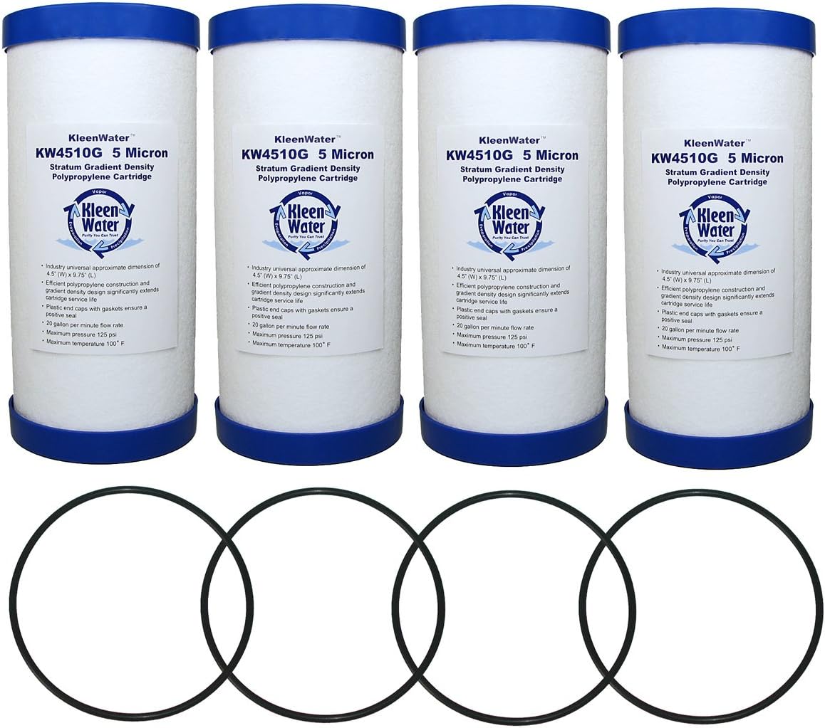 Amazon.com: KleenWater Replacement Filter Compatible With GE GXWH30C ...