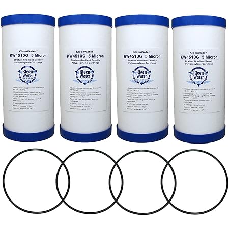 Amazon.com: KleenWater Replacement Filter Compatible With GE GXWH30C ...
