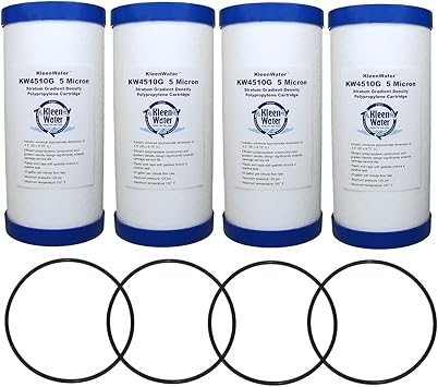 Amazon.com: KleenWater Replacement Filter Compatible With GE GXWH30C ...