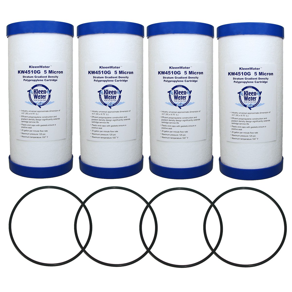 Amazon.com: KleenWater Replacement Filter Compatible With GE GXWH30C ...